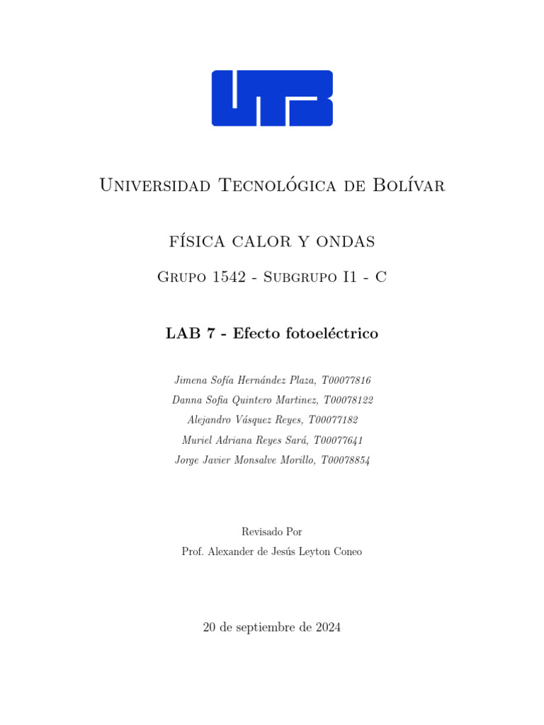 Preinforme Lab 7 | PDF