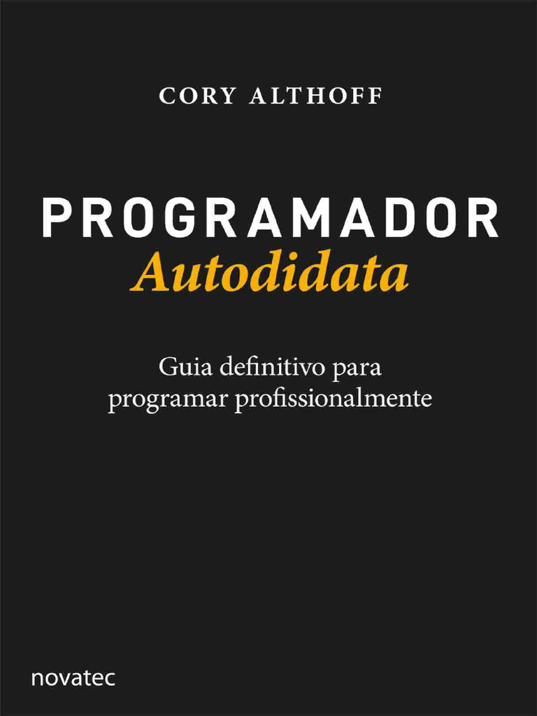 Programador Autodidata - Cory Althoff | PDF
