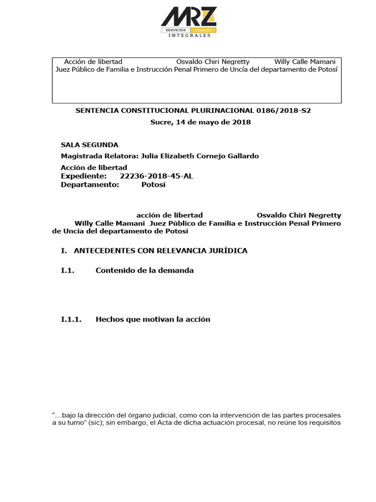 SCP 0186 2018 S2 | PDF