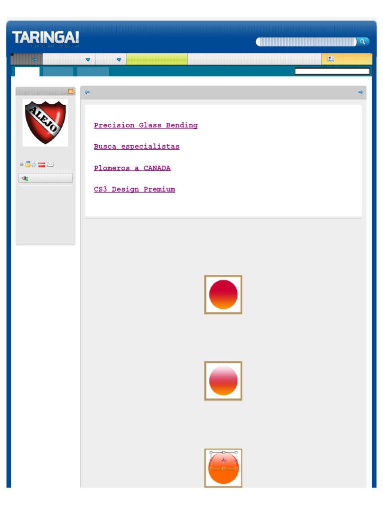 Como Hacer Una Esfera Vidriosa (Photoshop) - Taringa! | PDF