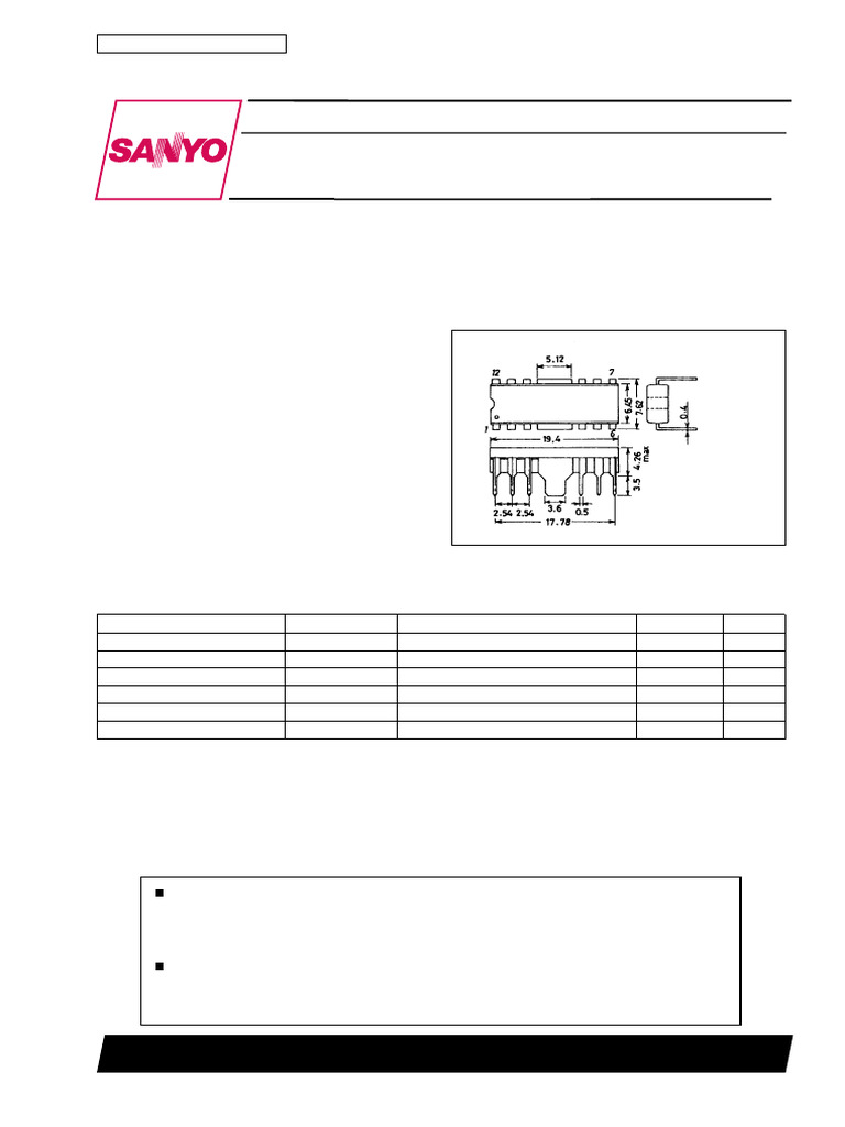 La6520 1 | PDF