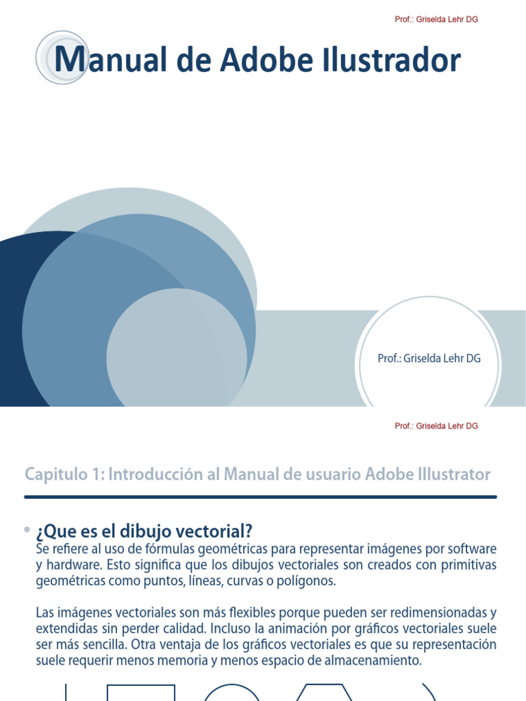 Manual Illustrator | PDF | Ilustrador Adobe | Ventana (informática)