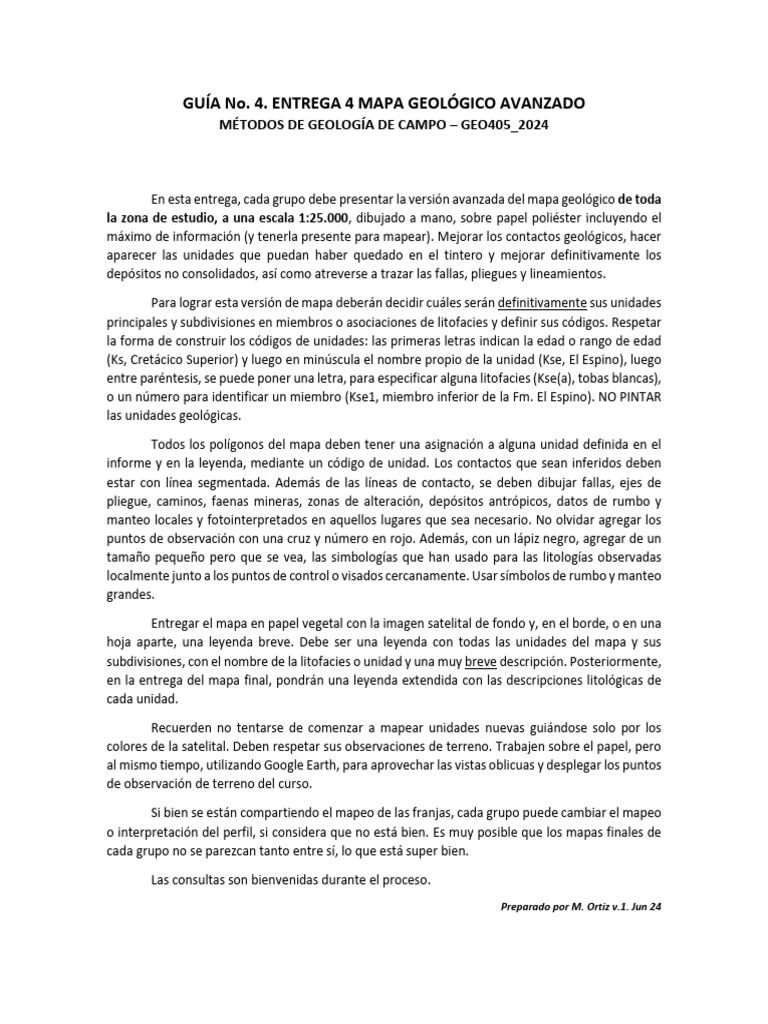 GUÍA No 4 ENTREGA 4 Mapa Avanzado | PDF