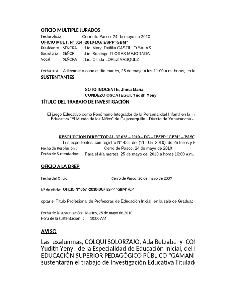 Sustentación Soto | PDF