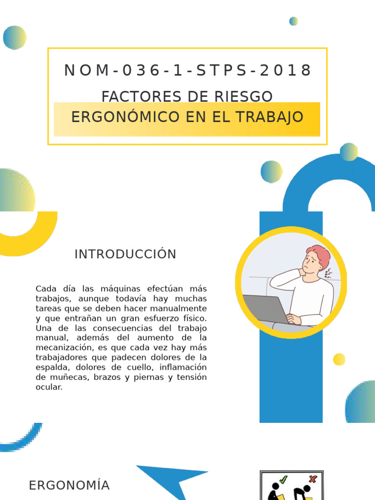 Nom 036 1 STPS 2018 | PDF
