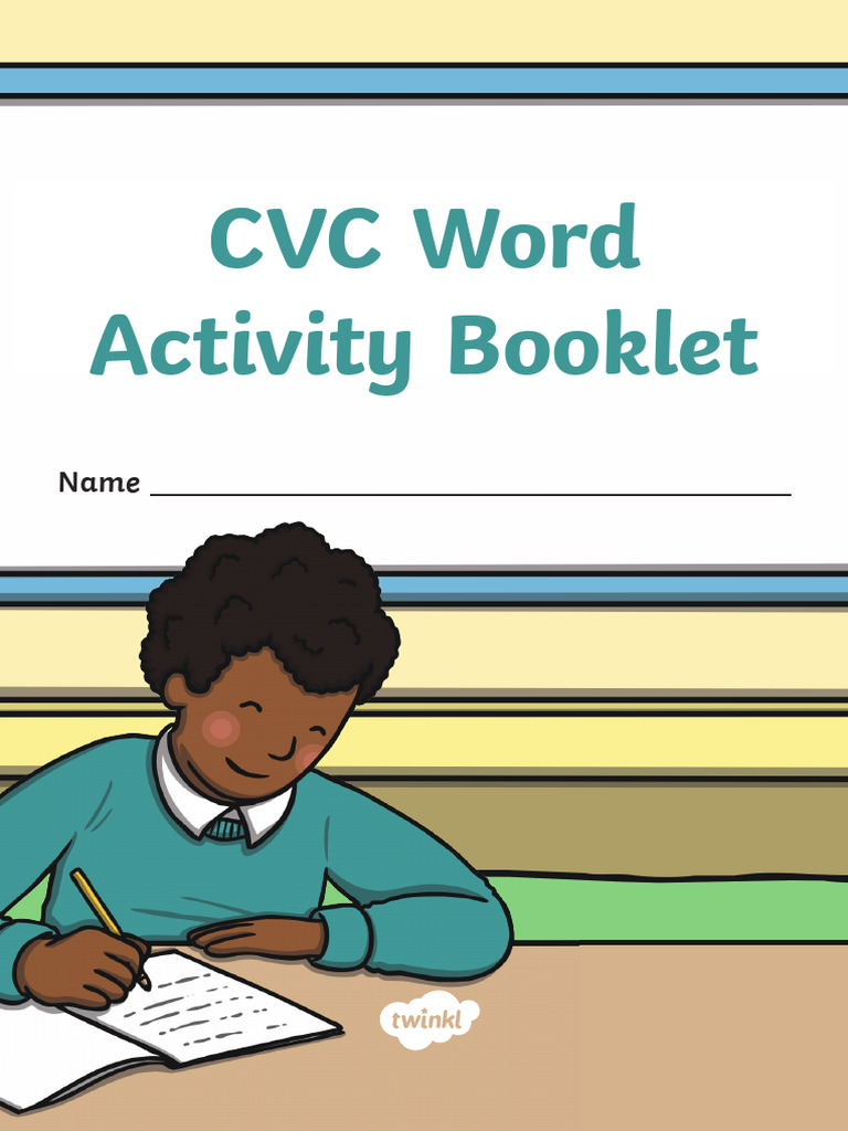 CVC Word Booklet | PDF