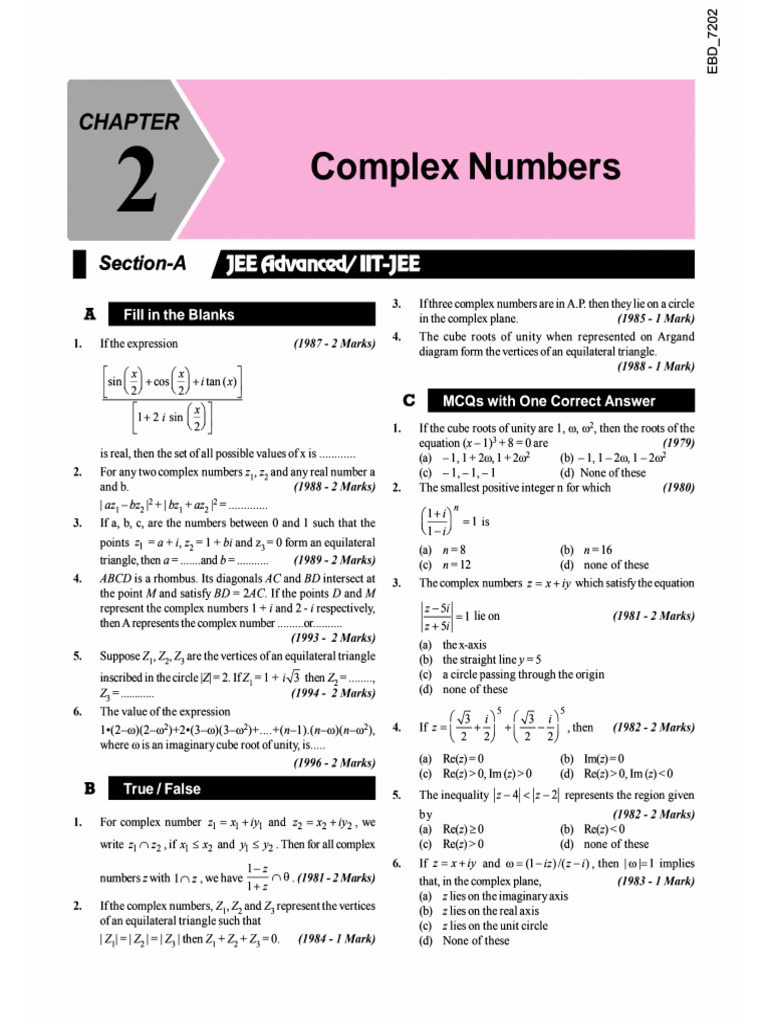 Complex Numbers | PDF