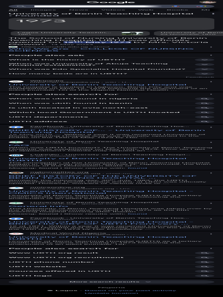 When Was Ubth Found - Google Search | PDF