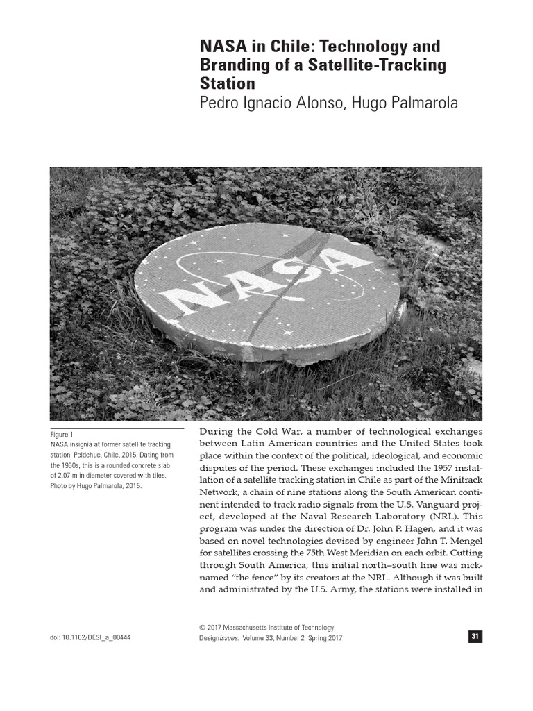 NASA in Chile: Technology and Branding of A Satellite-Tracking Station ...