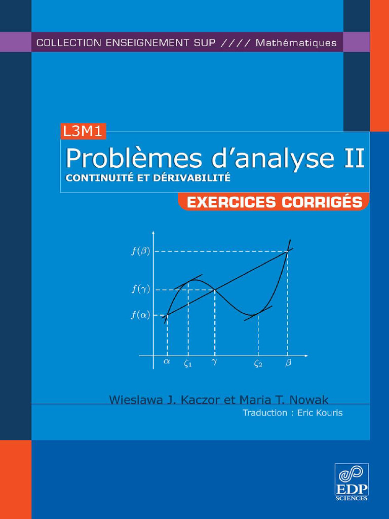 Problèmes D'analyse 2. | PDF