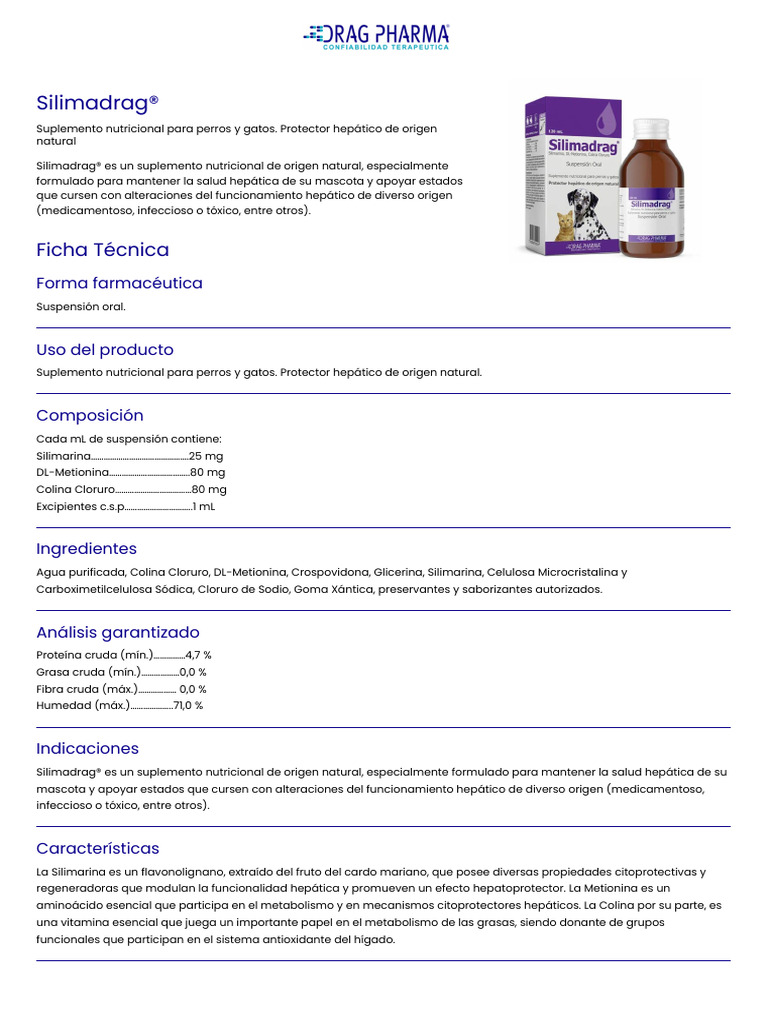 Silimadrag® - Drag Pharma | PDF