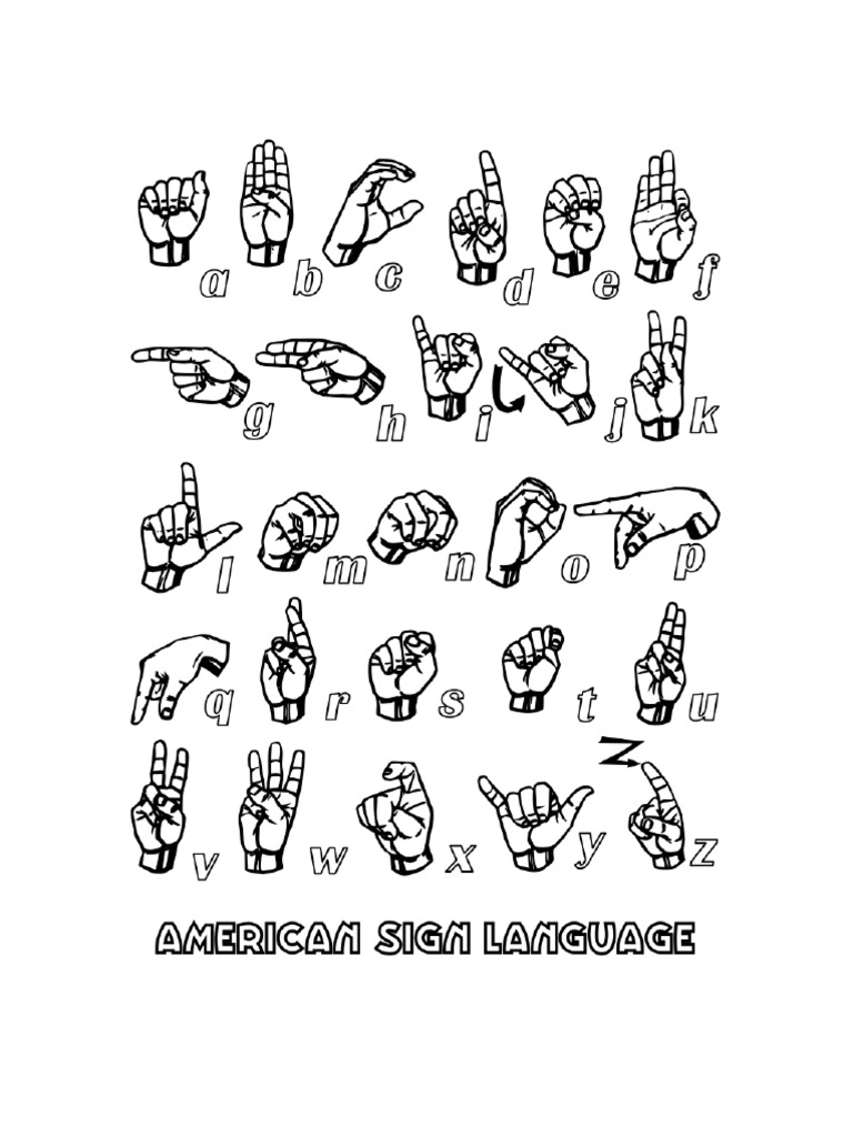 Sign Language | PDF