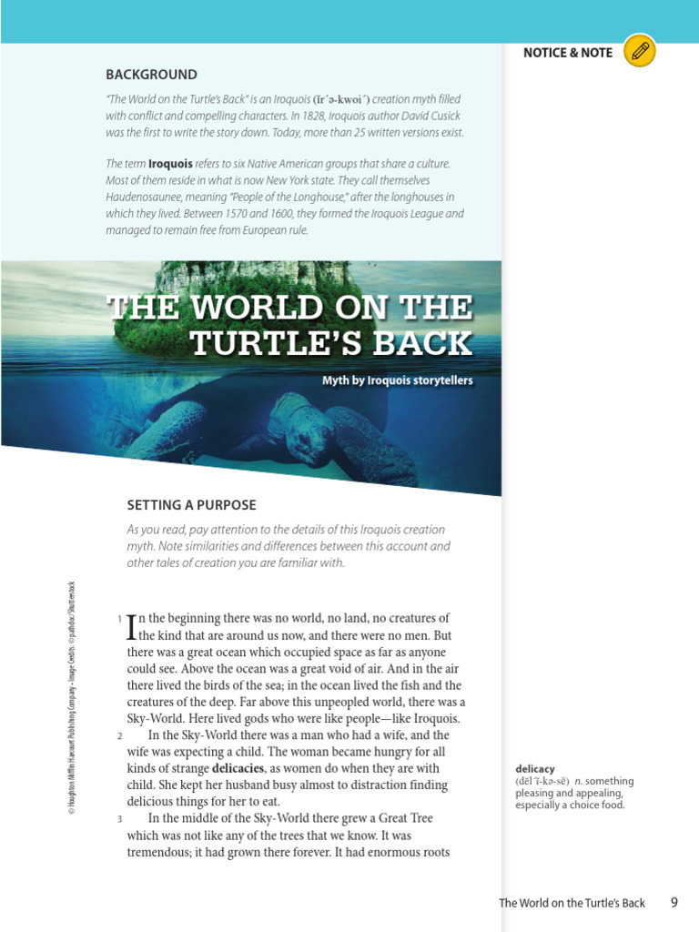 The World On Turtle's Back - TEXT | PDF