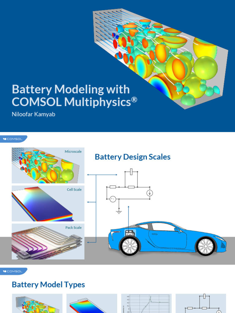 BatteryModeling Webinar | PDF | Lithium Ion Battery | Electrical ...