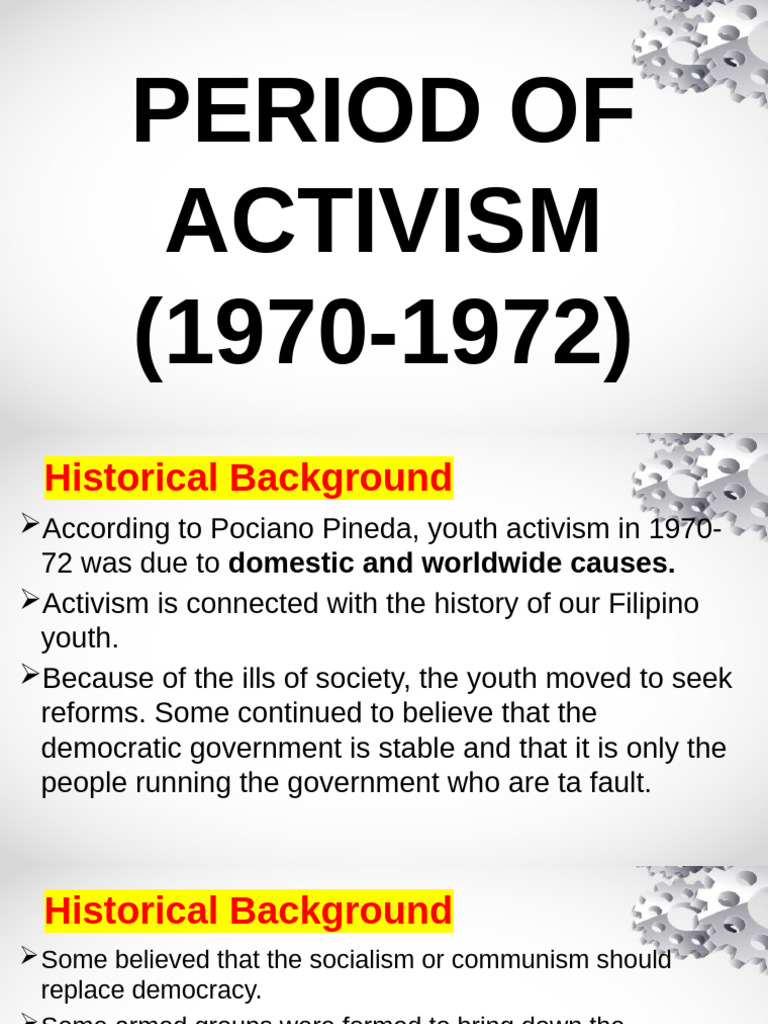 Activism Period 061845 | PDF