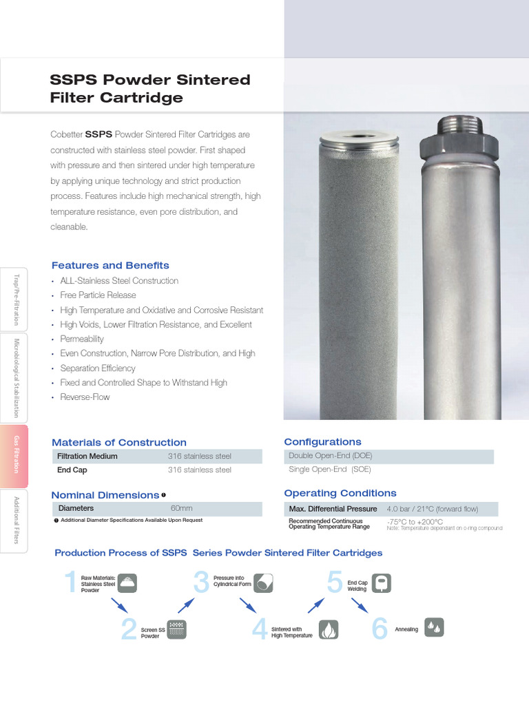 SSPS Powder Sintered | PDF