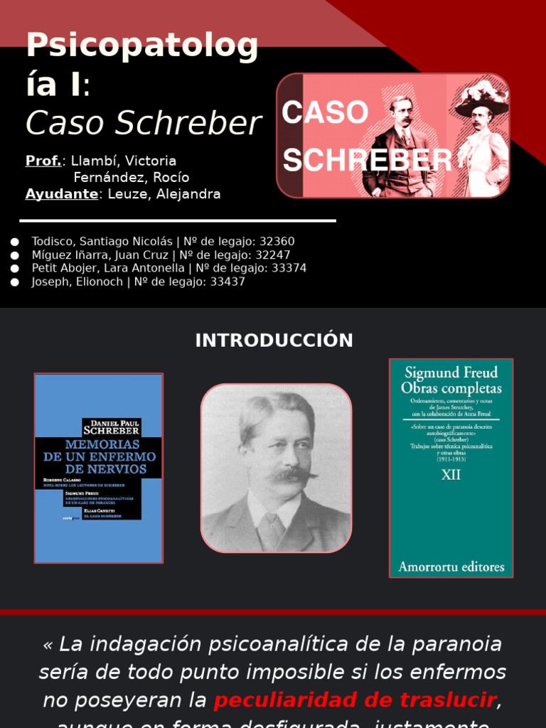 Caso Schreber | PDF