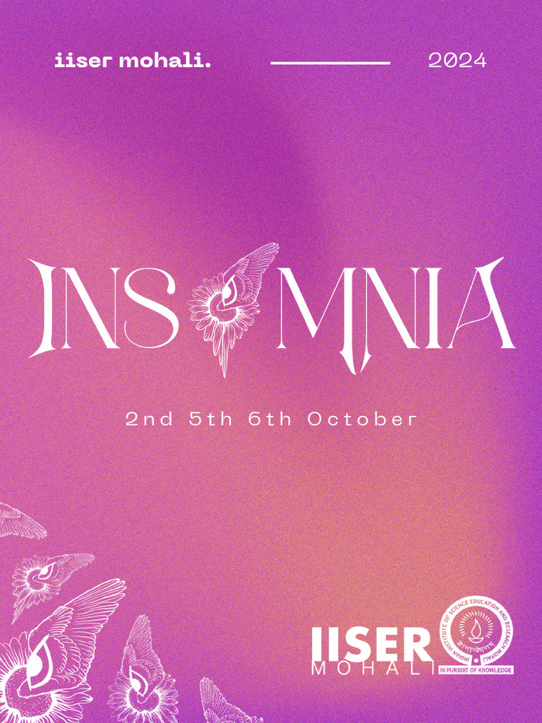 INSOMNIA 24 Events Brochure | PDF