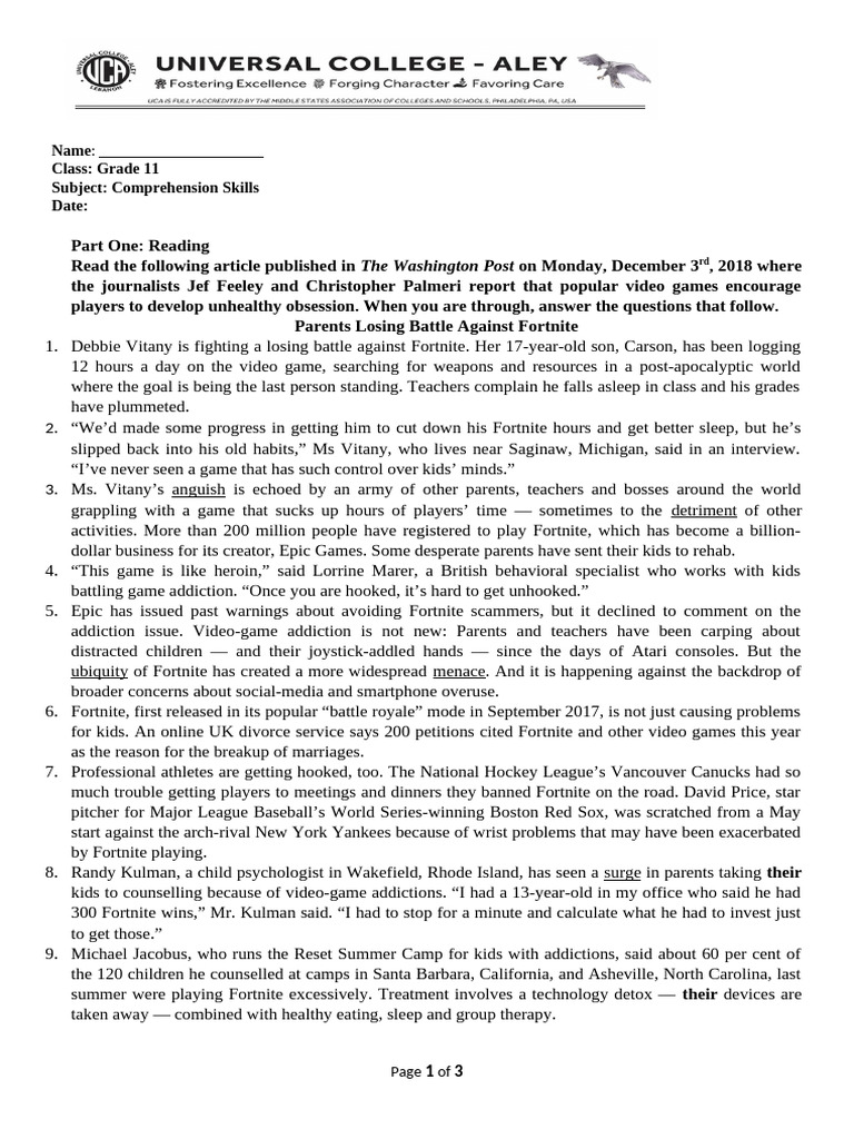 Official Exam Sample 1 | PDF