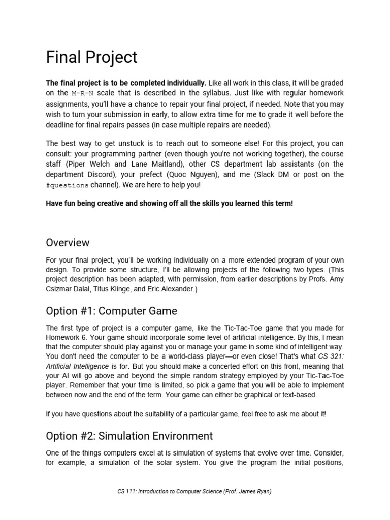 CS111 W21 FinalProject | PDF