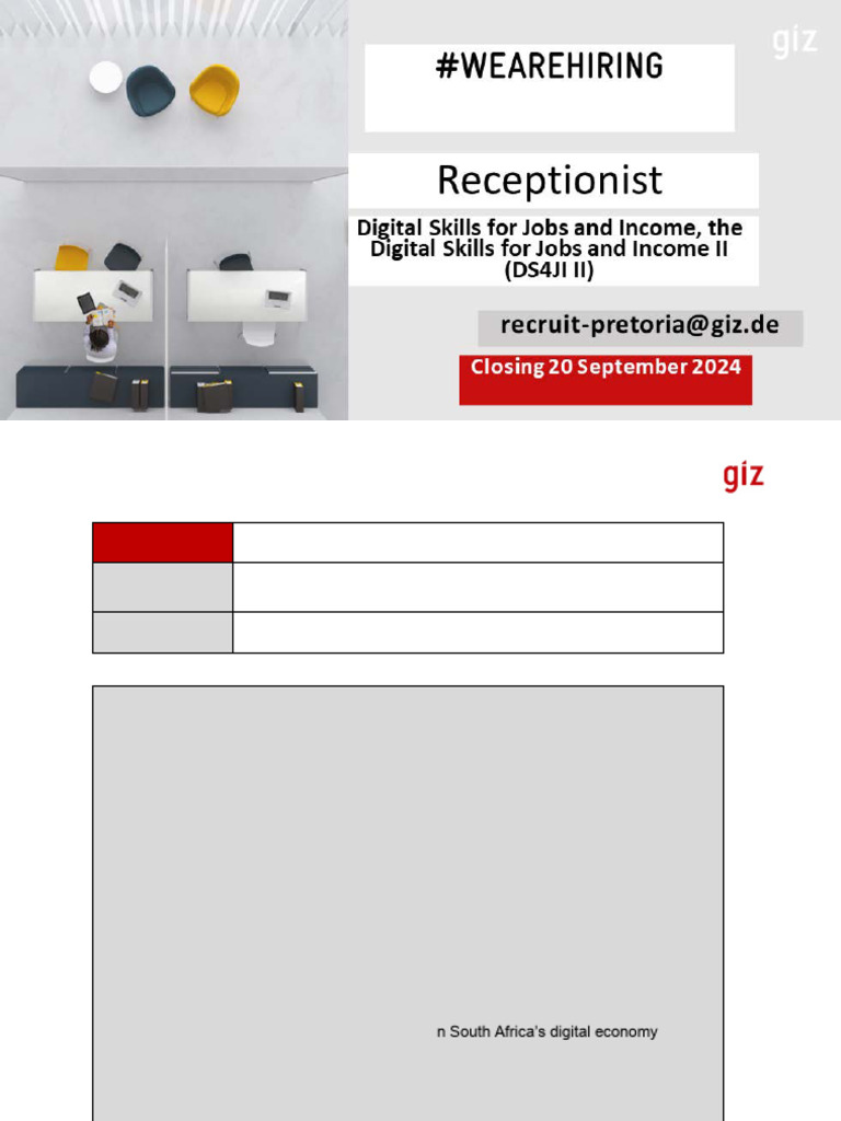 Receptionist | PDF