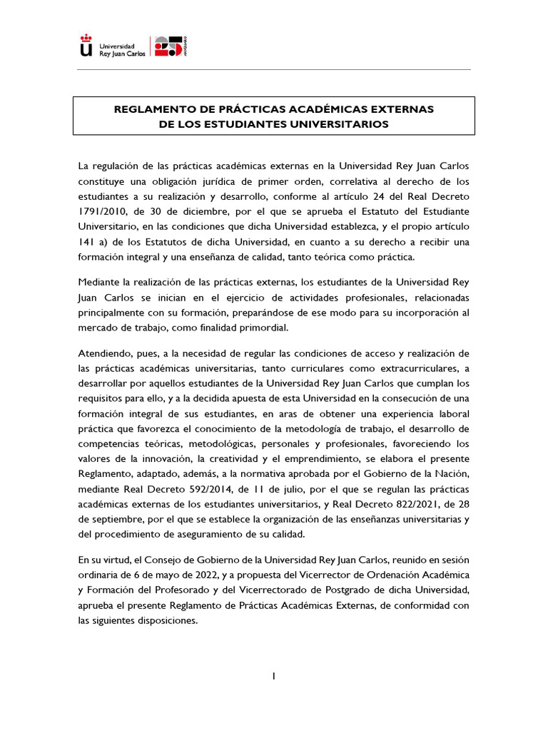 Practicas Externas | PDF