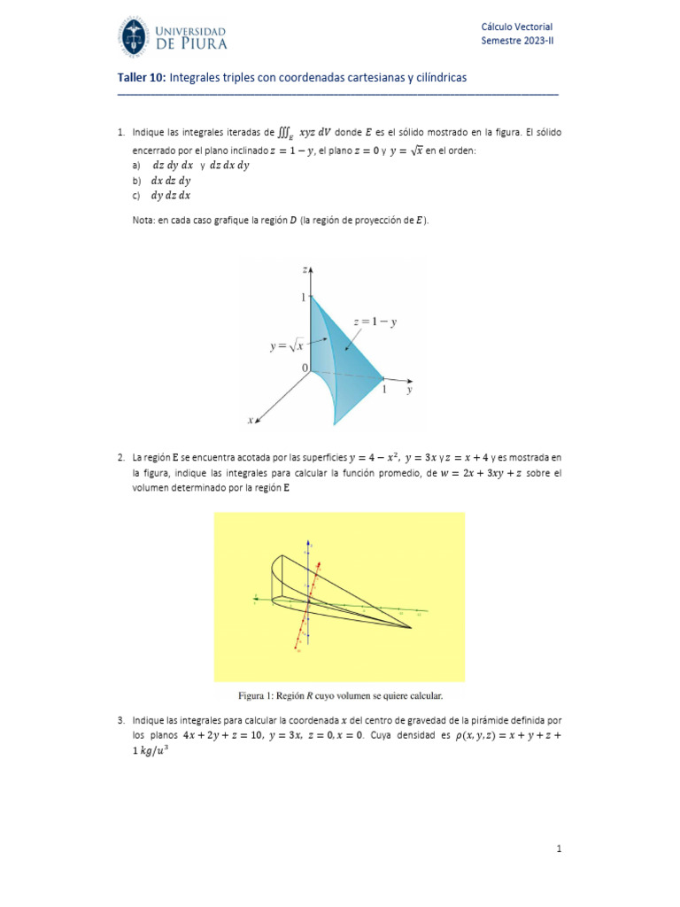 Taller 10 Enunciados | PDF
