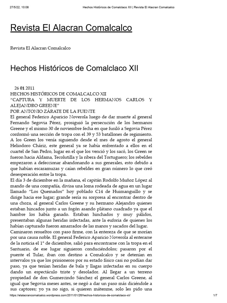 Comalcalco | PDF | Ciencia militar | Clásicos
