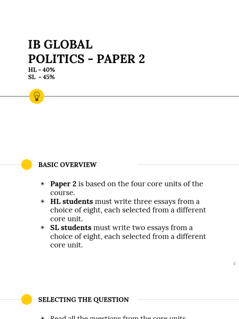 Glopo Paper 2 - Slides | PDF