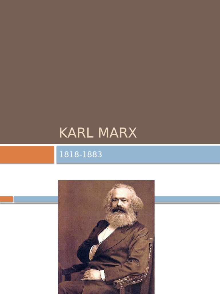 Karl Marx Pdf