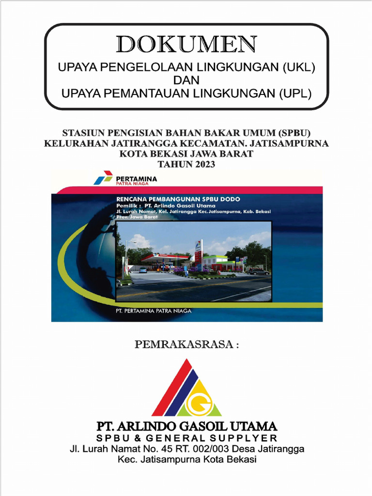 Dokumen Upl Ukl - Lampiran - Rev1 | PDF