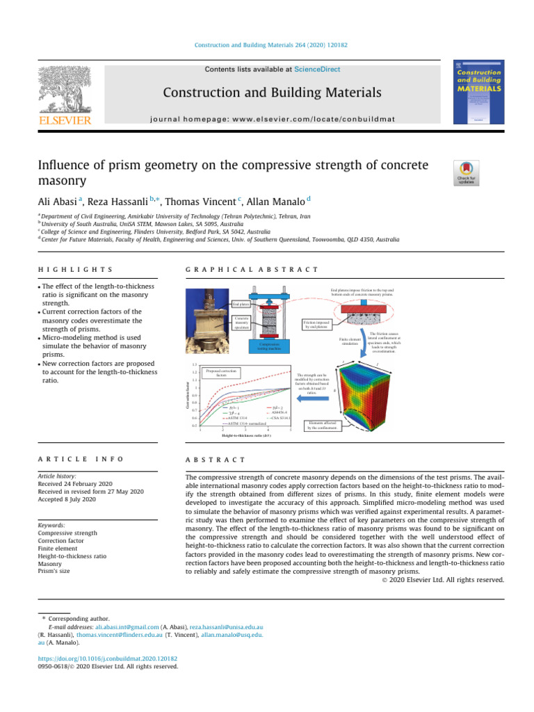 Abasi et al._2020_Influence of prism geometry on the compressive ...