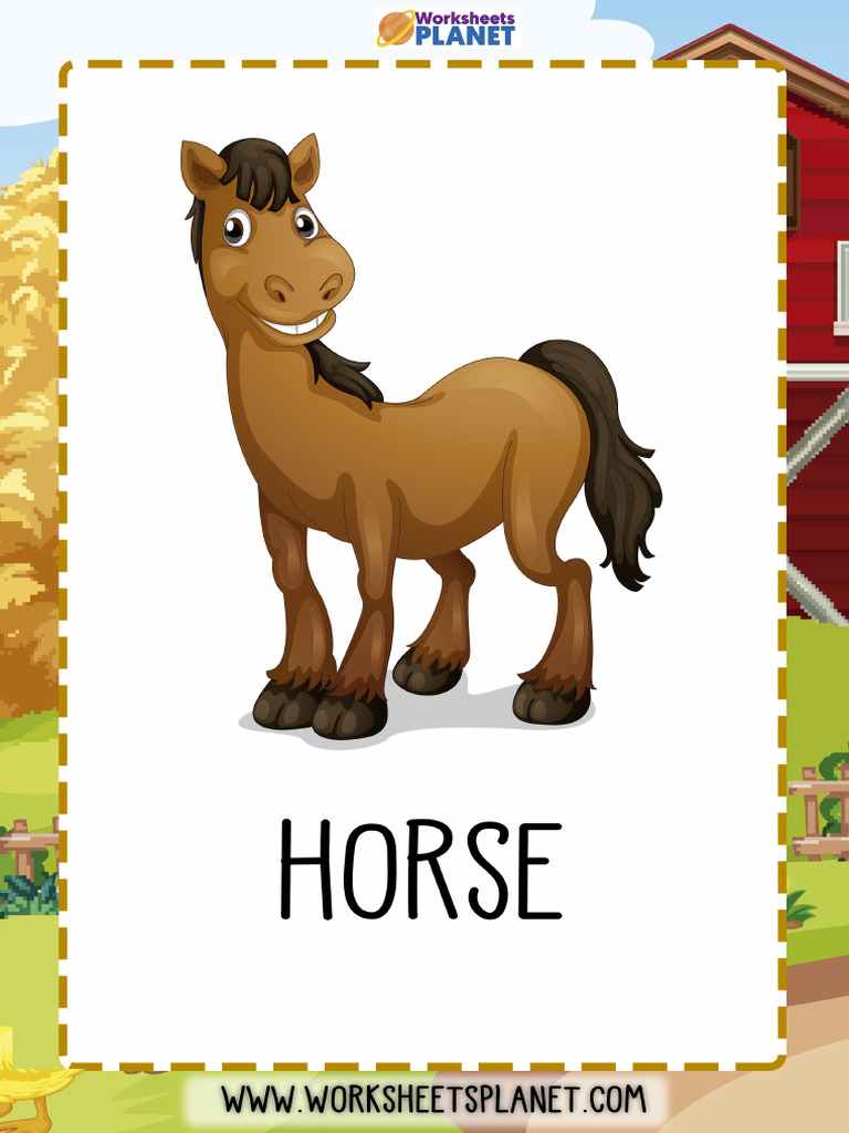 Farm Animals Flashcards | PDF