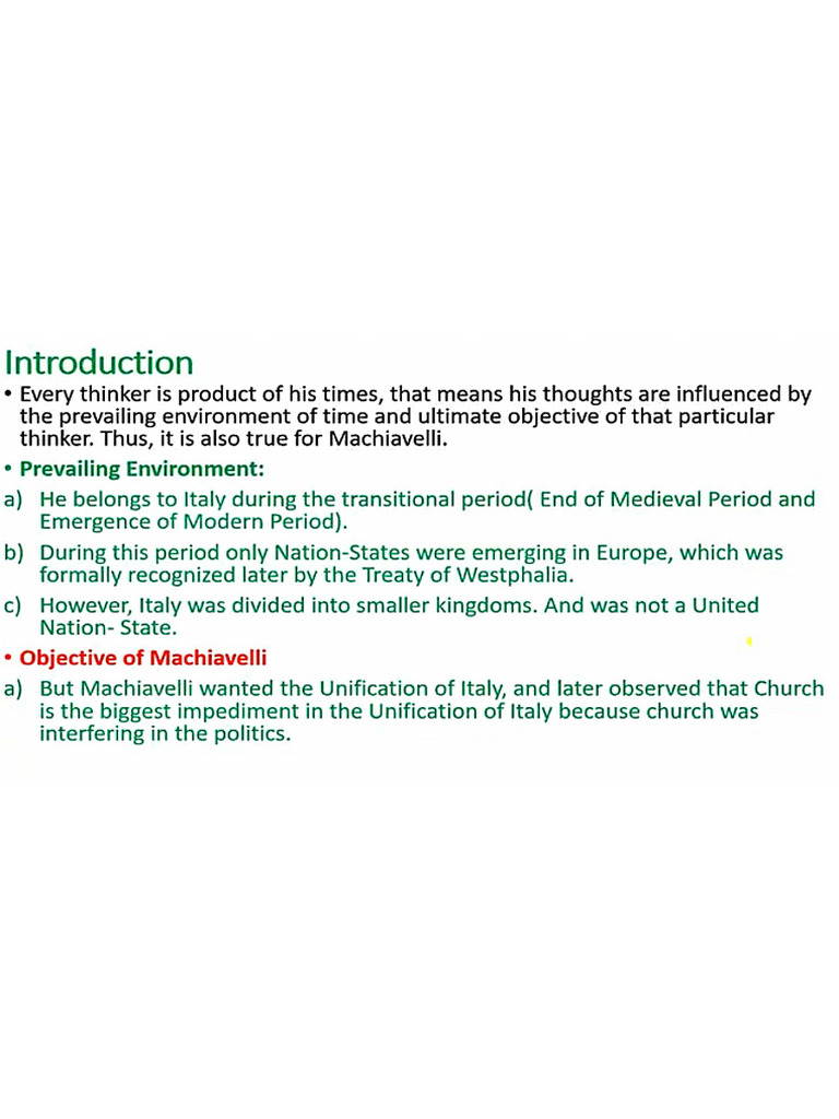 Machiavelli | PDF