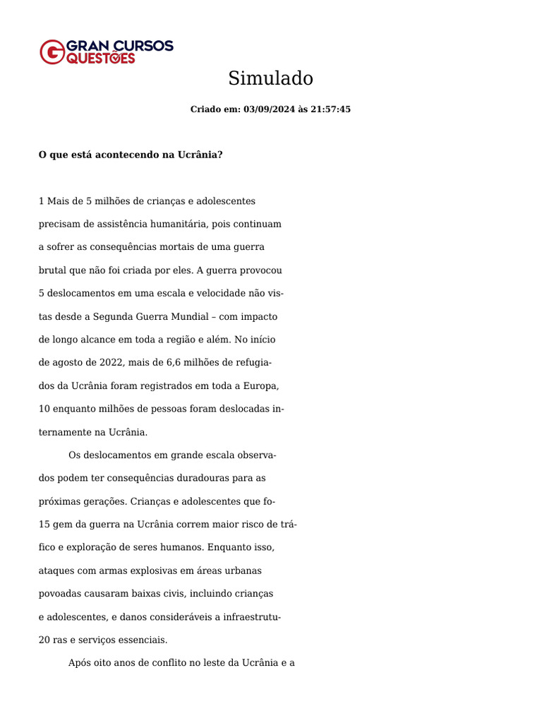 L Ngua Portuguesa Re | PDF