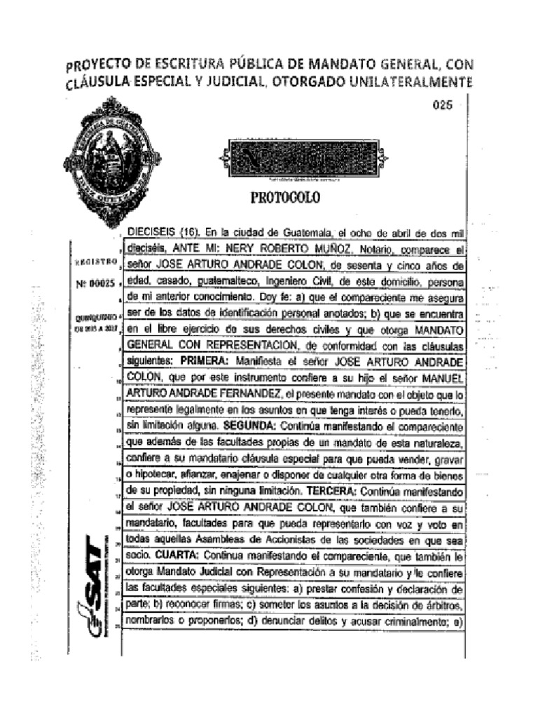 MANDATO | PDF