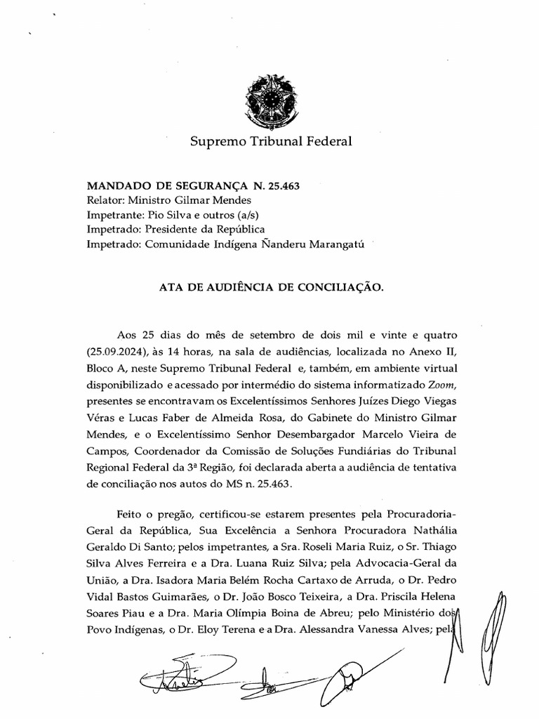 eDOC-91-MS-25.463-ata de Audiencia de Conciliacao 25 09 2024 | PDF