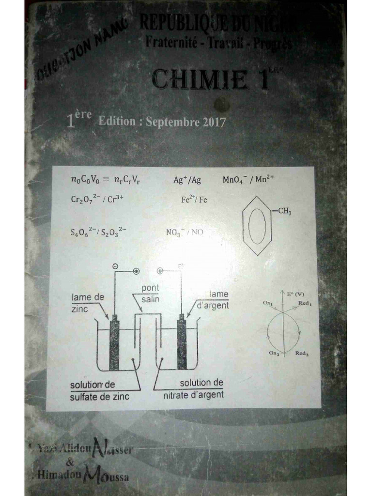 Namo Chimie 1ère-1 | PDF