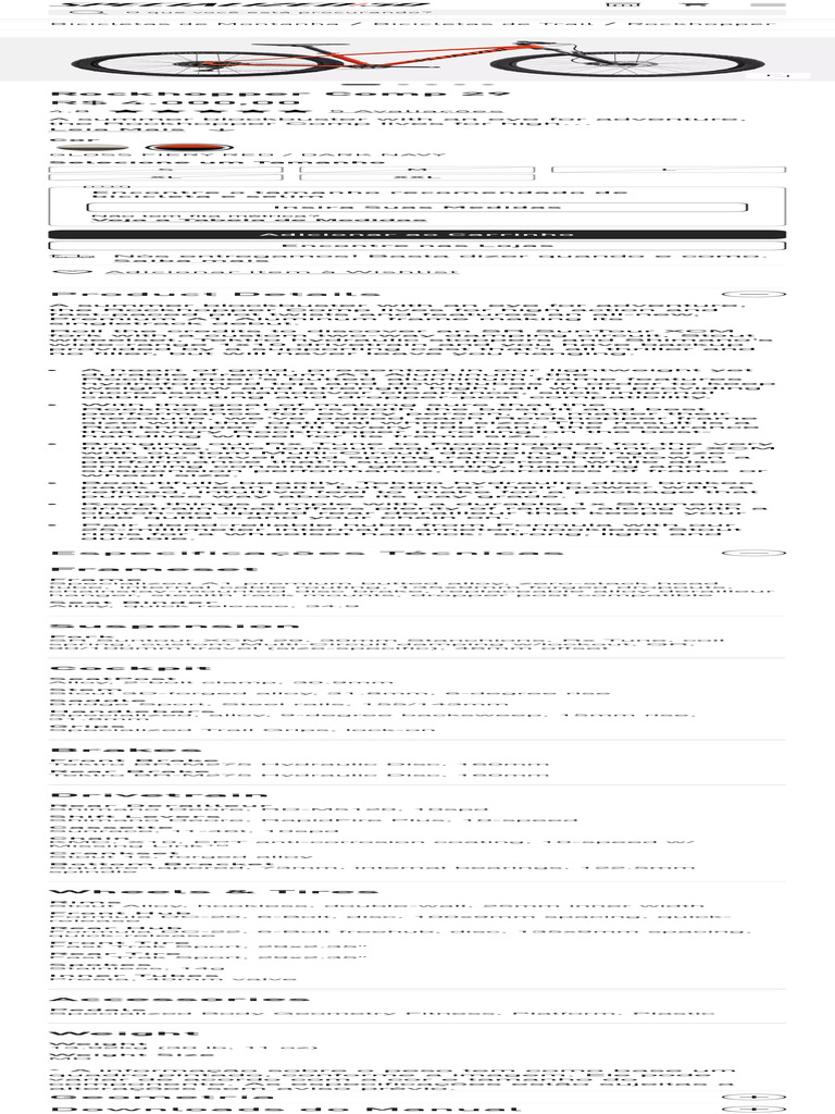 Rockhopper - Specialized | PDF