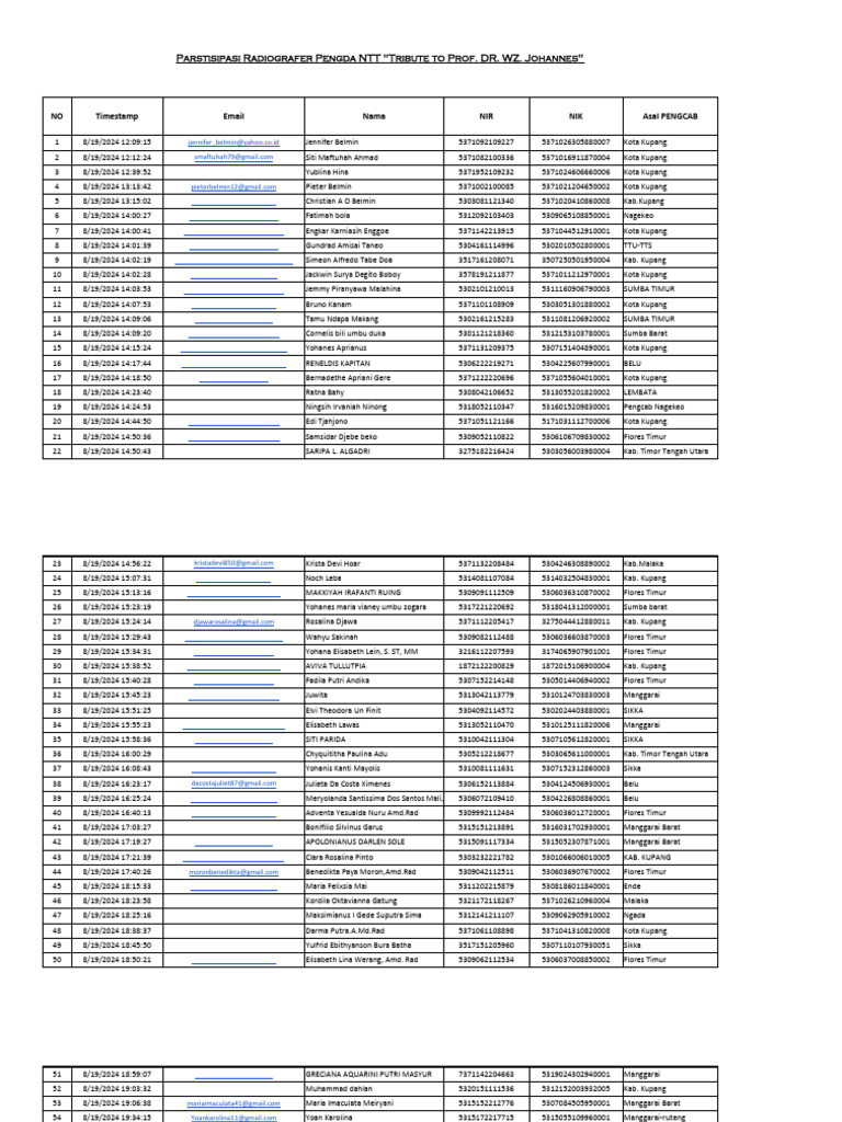 Partispasi Tribute To DR. WZ. Johannes PARI PENGDA NTT | PDF