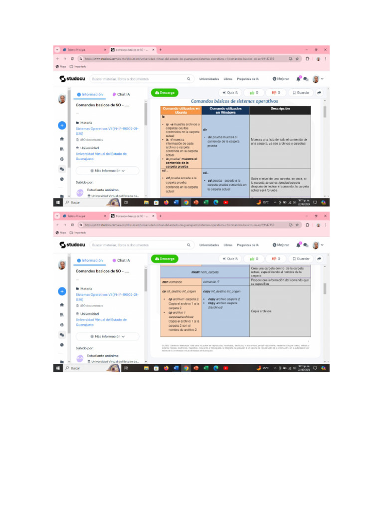 Comandos basicos | PDF