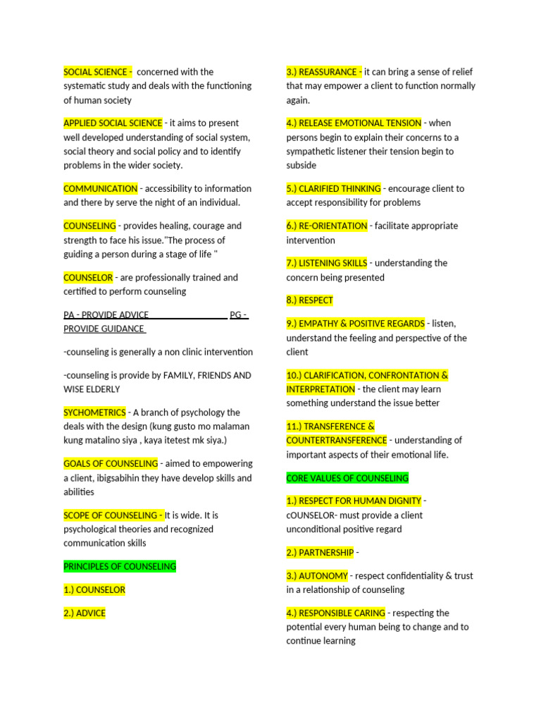 Diass Reviewer | PDF