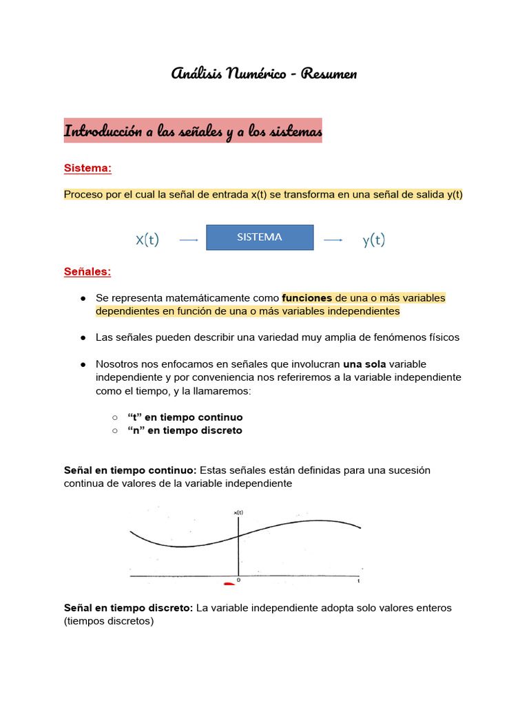 Analisis Numerico Resumen | PDF