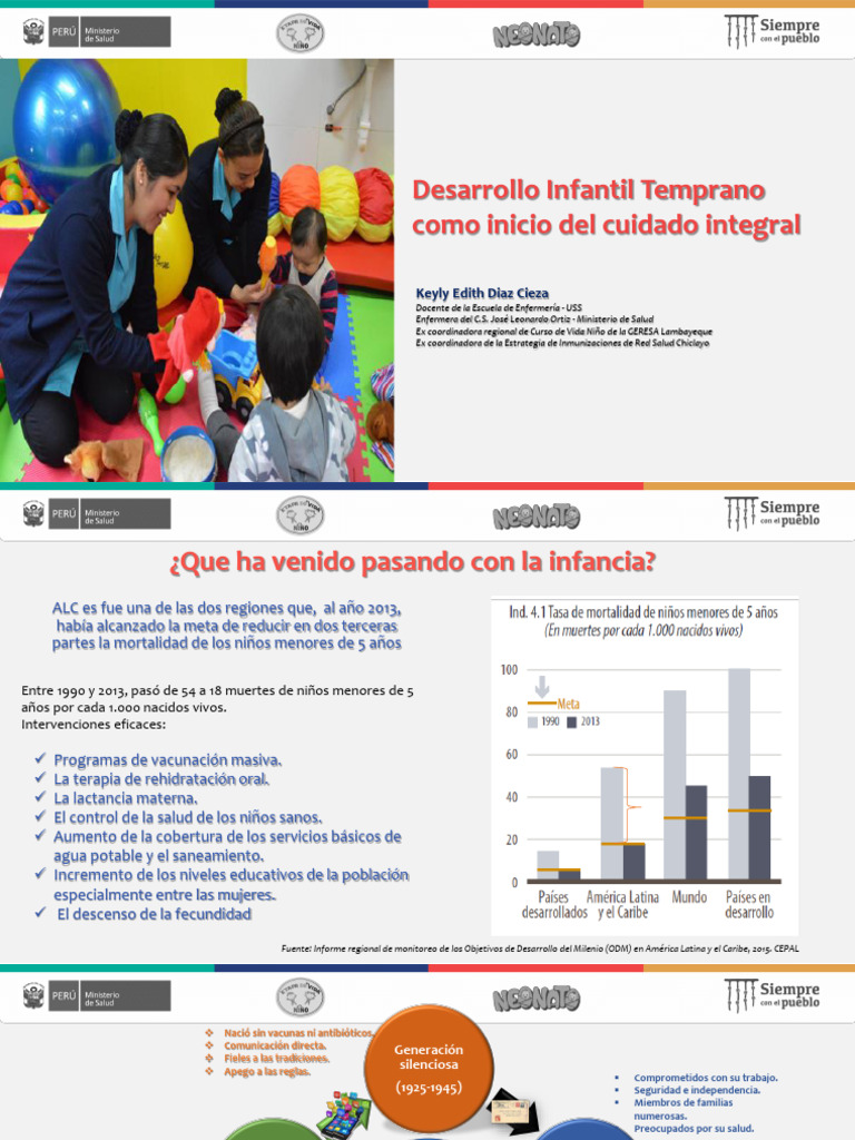 Desarrollo Infantil Temprano | PDF