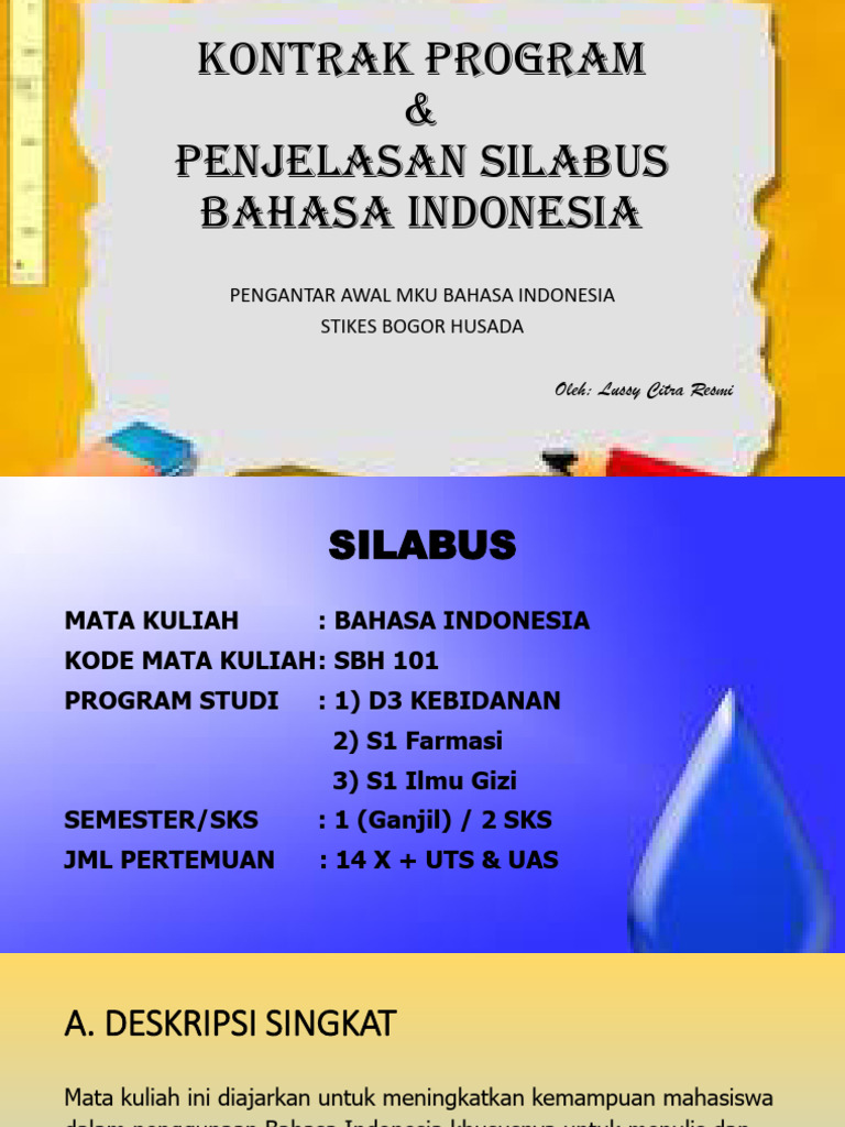 Pertemuan Awal Kontrak Program | PDF