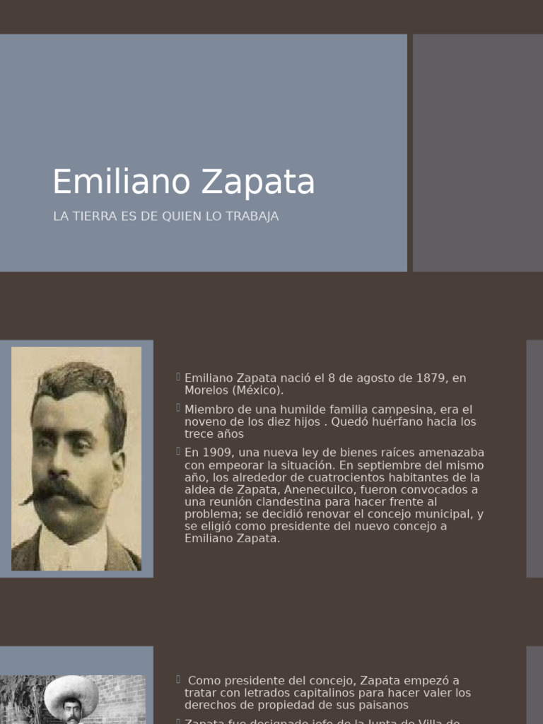 Emiliano Zapata | PDF