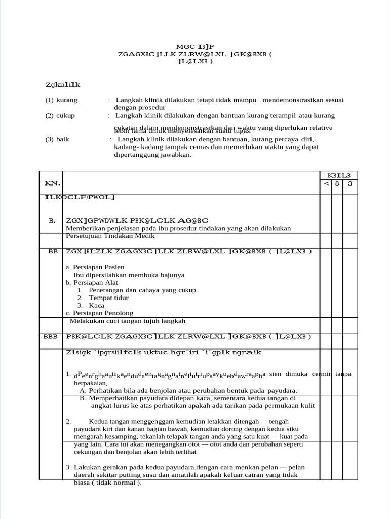 PDF Ceklist Sadari | PDF
