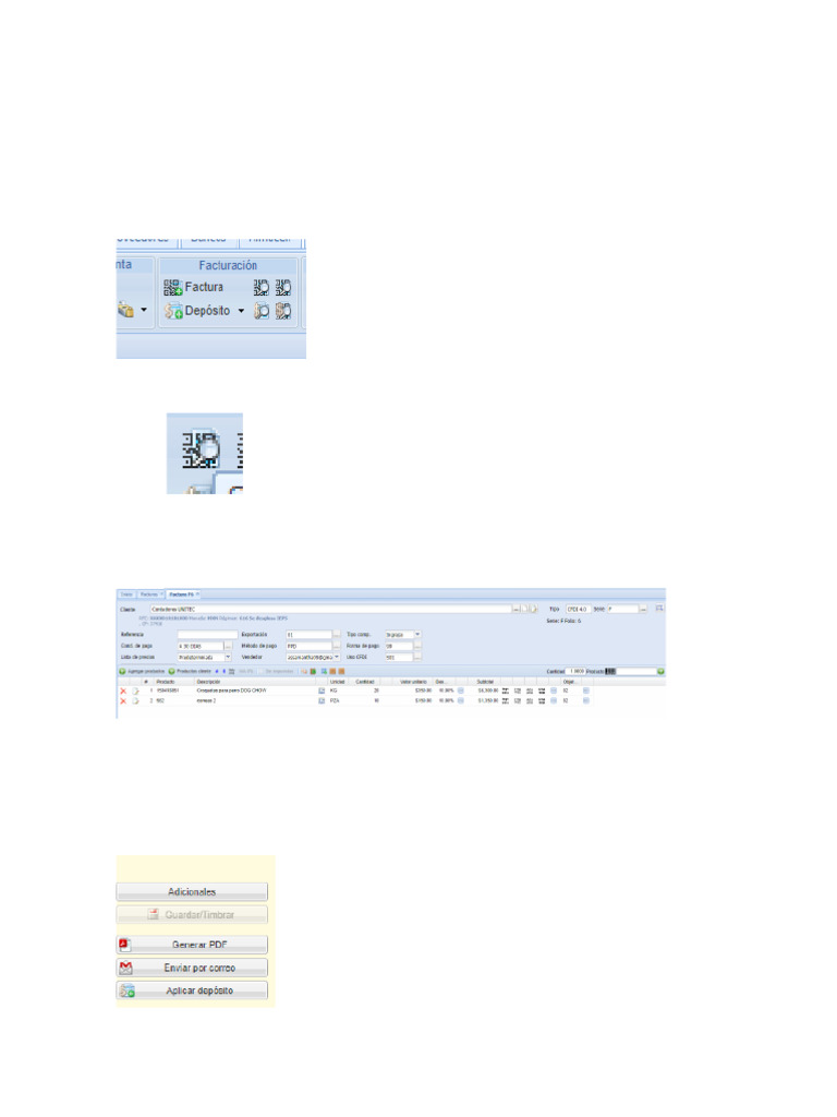 Pasos para CFDI Ingreso | PDF