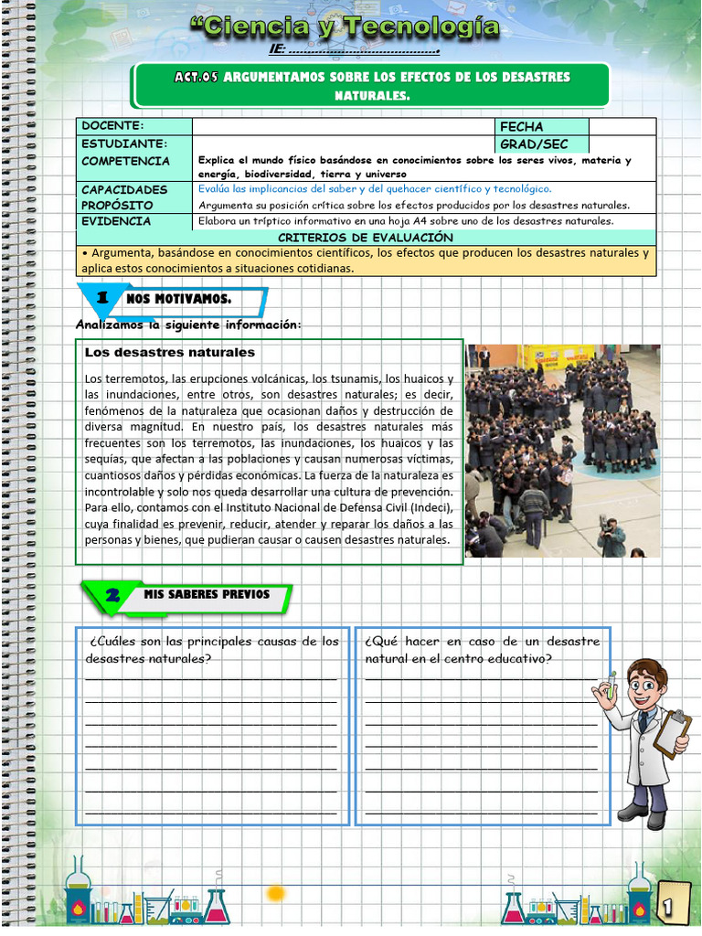 D-1º Act 5 Cyt Und 5 - Sem 4 | PDF