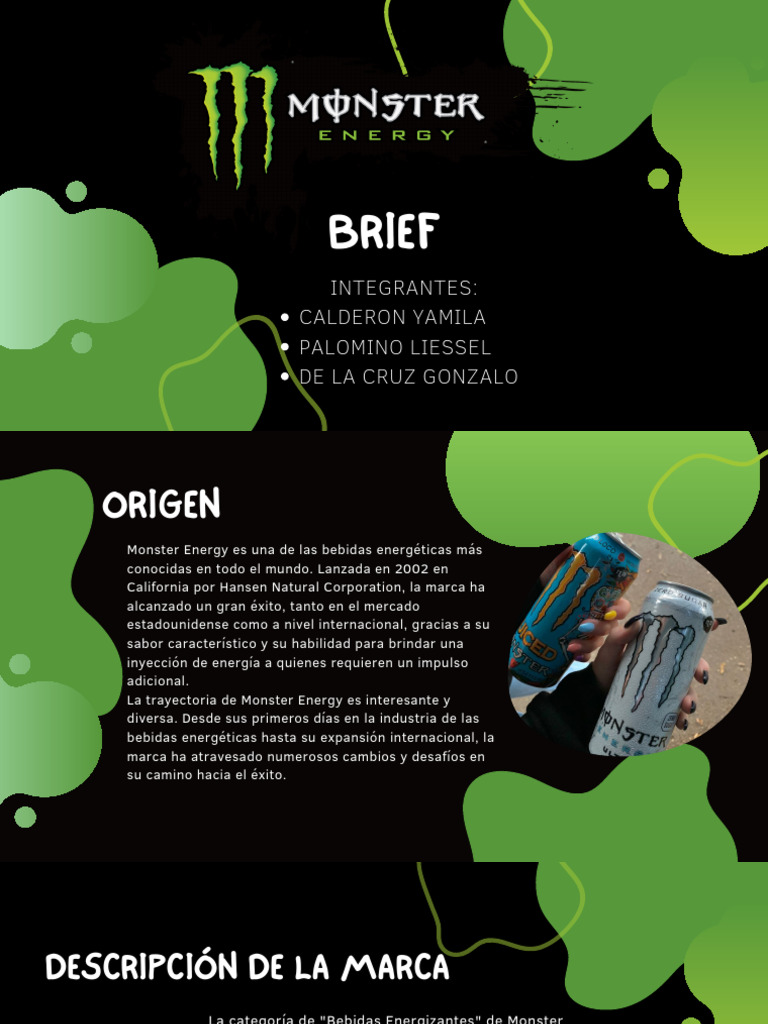 Monster Energy (Brief) | PDF